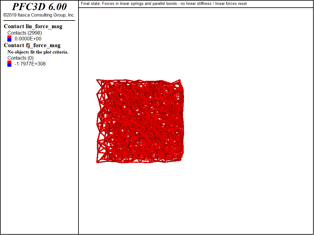 Generating a Bonded Assembly — PFC 6.0 documentation